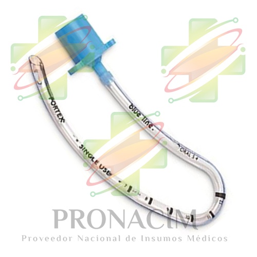 Tubo endotraqueal preformado sin globo P100-134 Marca Portex